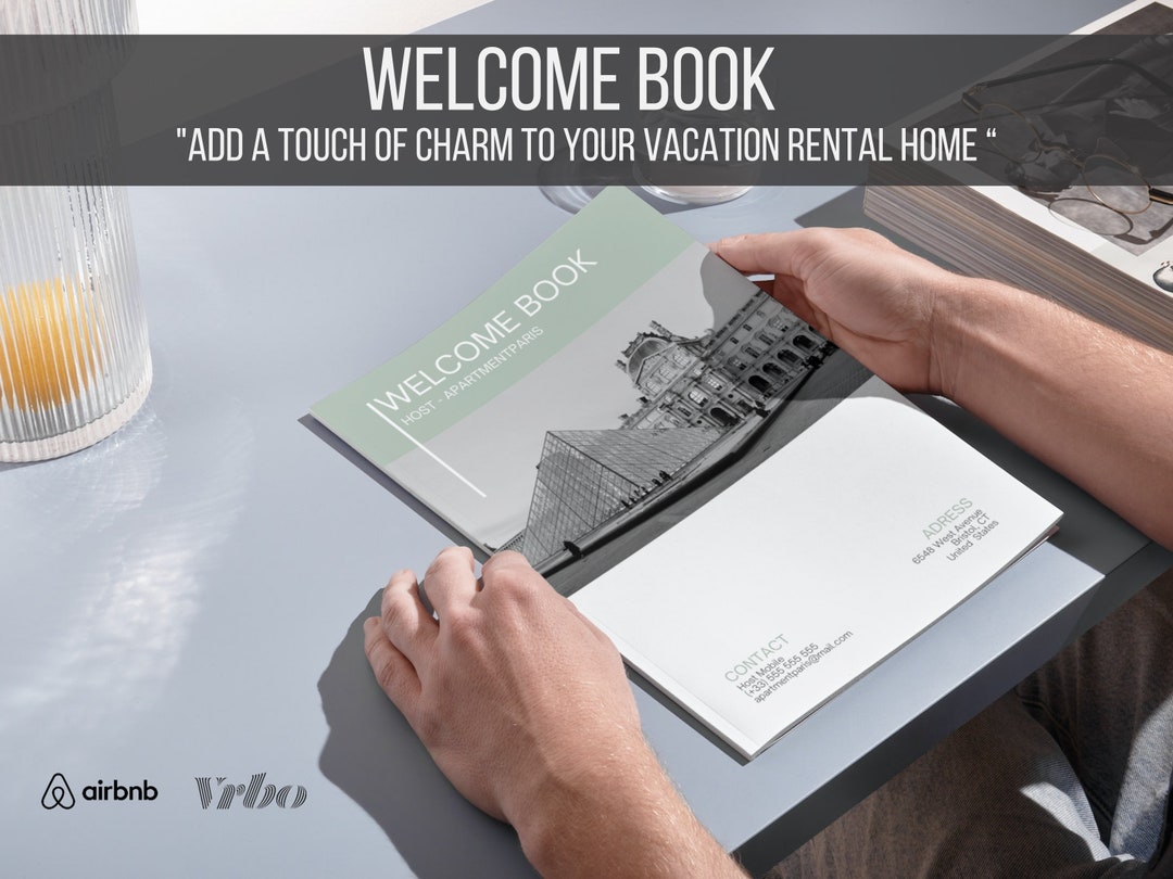 Airbnb Welcome Book VRBO Welcome Book Printable Vacation - Etsy