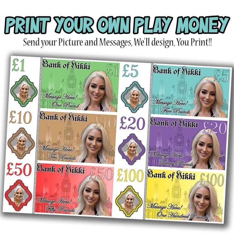 Play Money - Etsy
