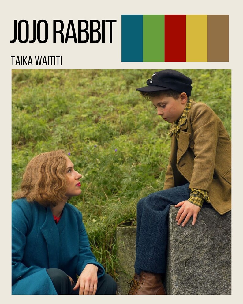 Jojo Rabbit Minimalist Aesthetic Movie Print Wall Decoration - Etsy
