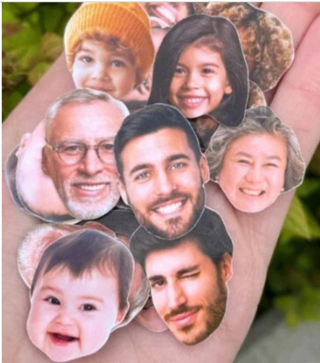 Mini Funfetti Faces | QTY 25-100 | 2x2 In. - Etsy