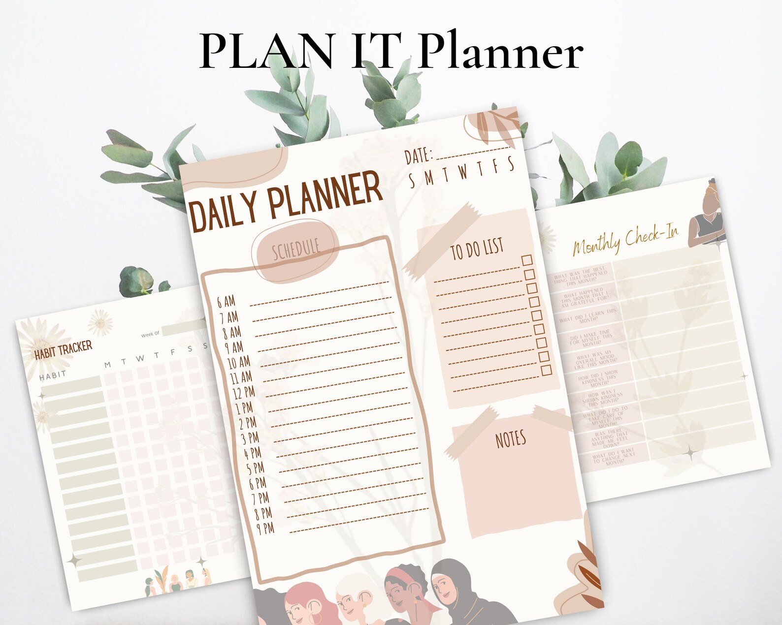2024 PLAN IT Planner | Printable Planner | Pro-women Planner | Women ...