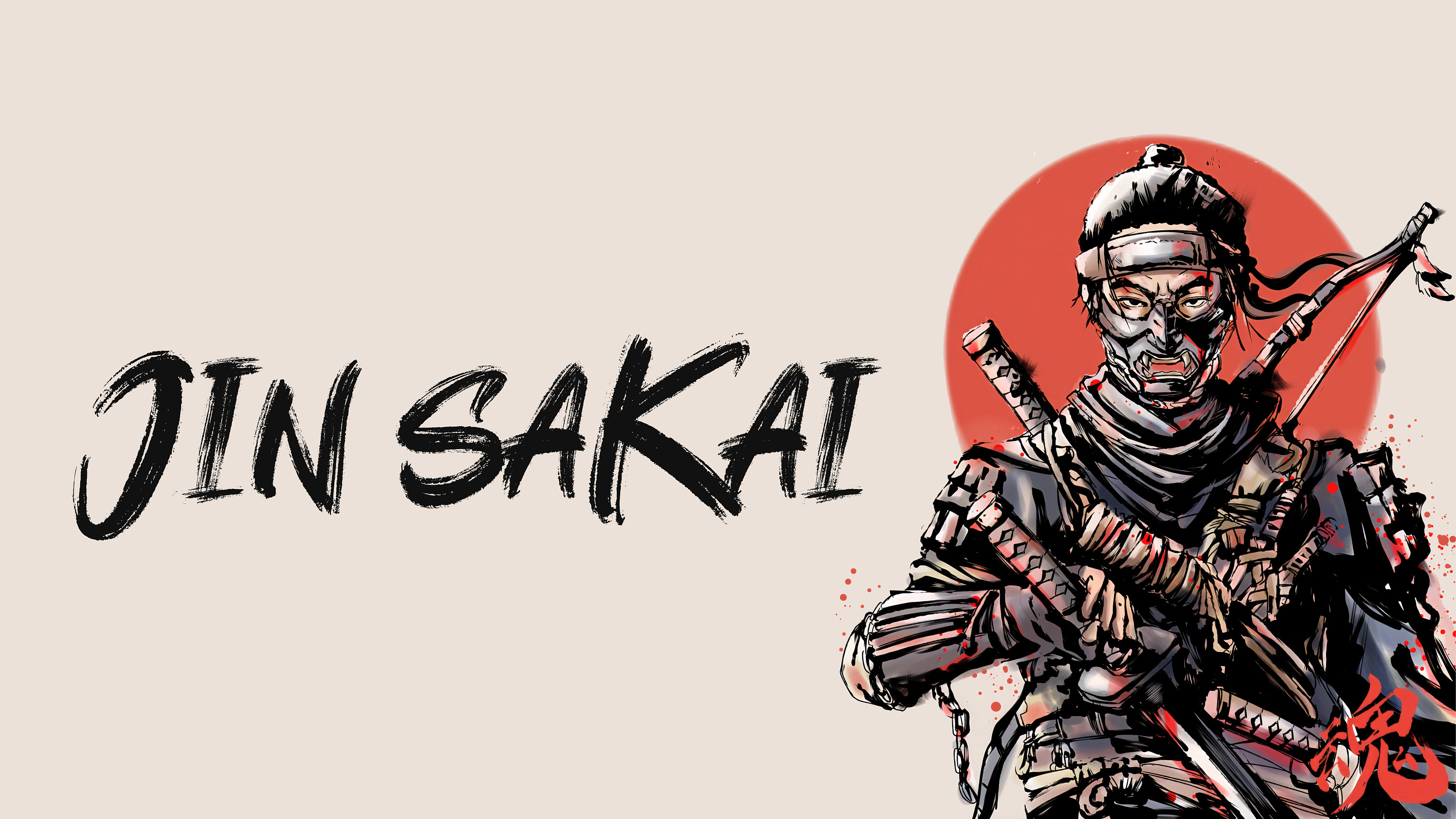 8k Dekstop Wallpaper Jin Sakai - Etsy