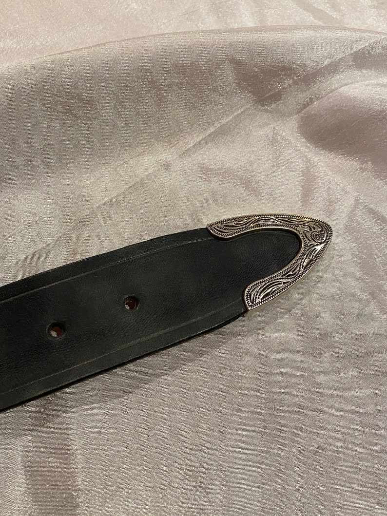 Hand Carved Moon Phases Western Belt 29in-34in - Etsy