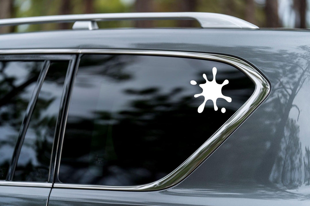 Splat Fun Vinyl Car Decal Starts at 4.99 - Etsy