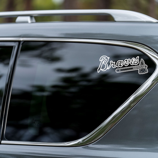 Atlanta Braves Decal - Etsy