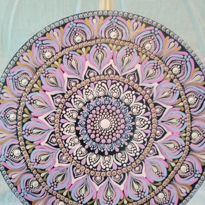 14 Inch Diameter MDF Board. Dot Mandala Art Wall Decor. - Etsy