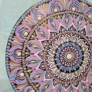 14 Inch Diameter MDF Board. Dot Mandala Art Wall Decor. - Etsy