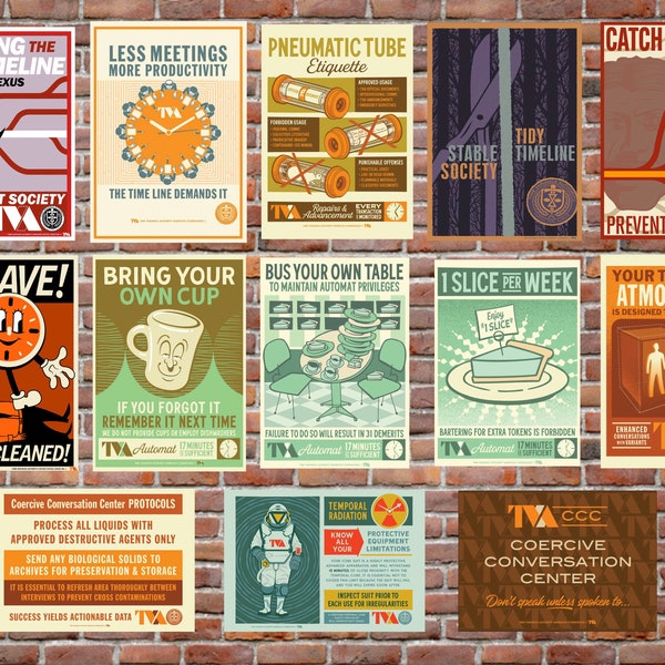 Poster Prop Replicas - Etsy UK