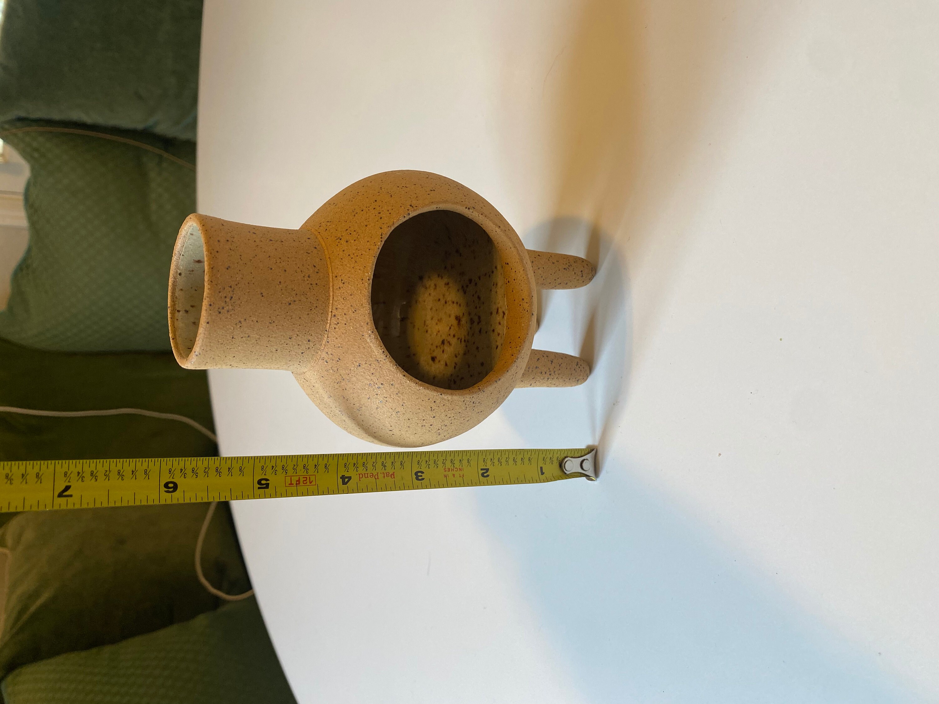 Footed Chiminea Ceramic Incense or Votive Candle Holder by - Etsy