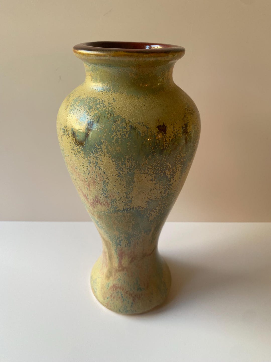 Mayco Stoneware Project Piece Vase Signed “Y Y” - Etsy