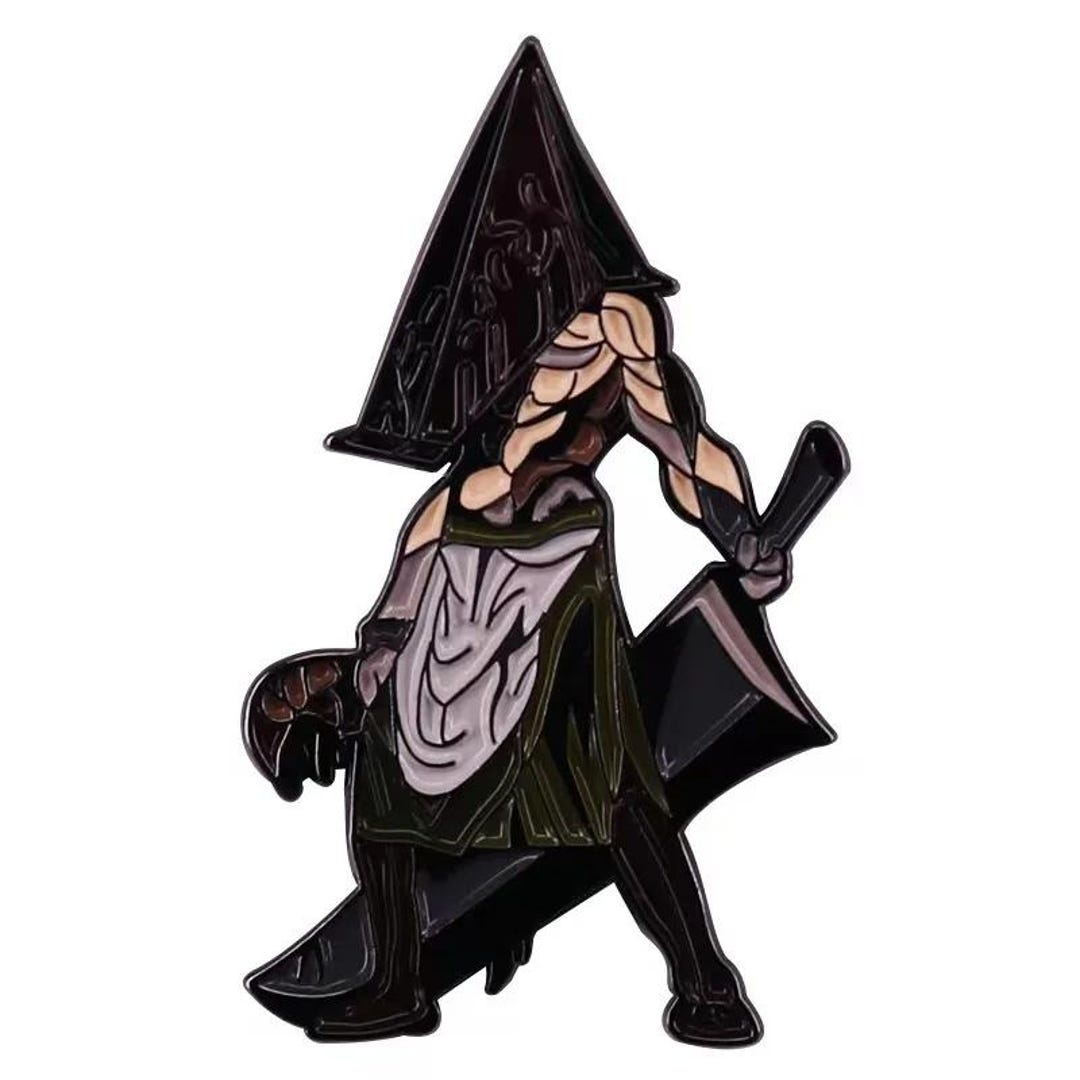 Enamel Pin "pyramid Head" High Quality Custom Made Pins! From Silent ...