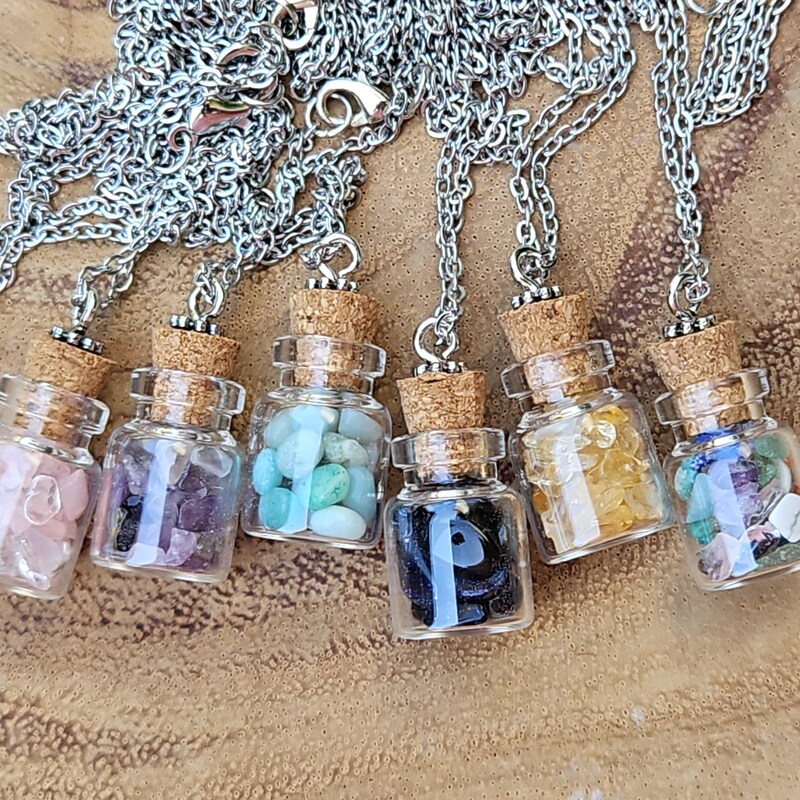 Cork Bottle Necklace - Etsy