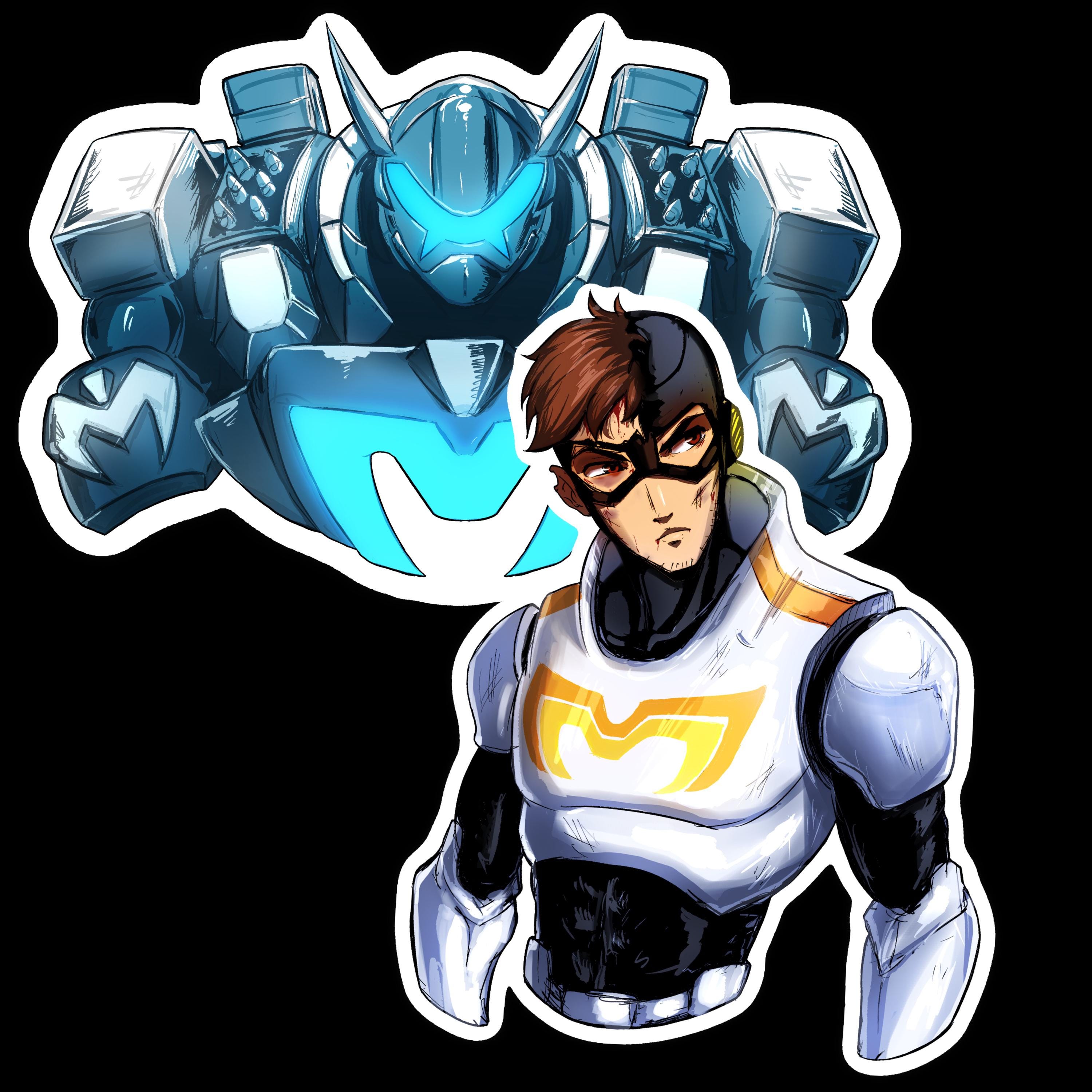 Mecha Man - Etsy