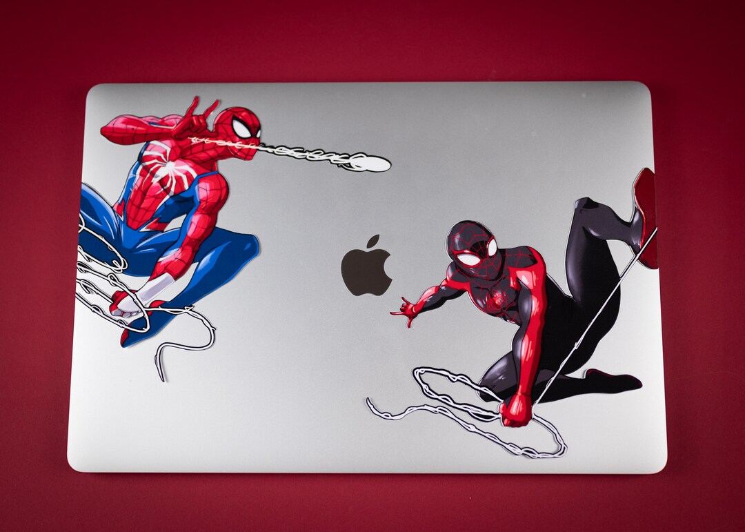 Spider-men (laptop Bundle) - Etsy