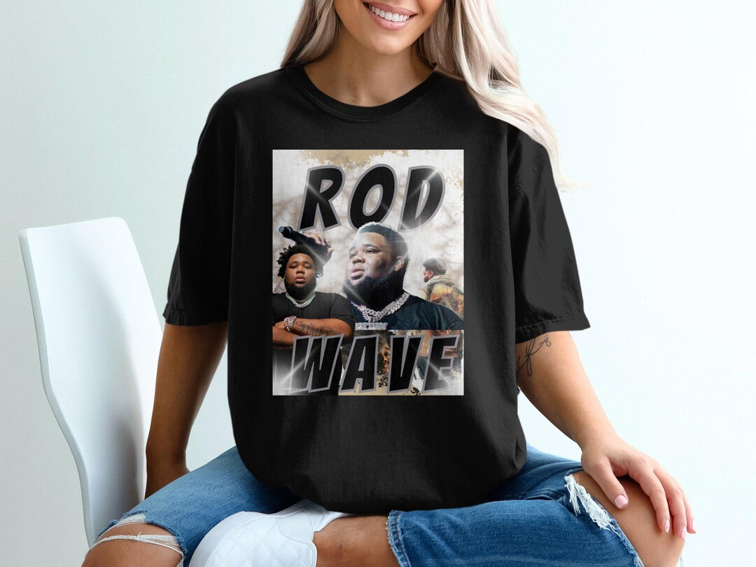 Rod Wave Graphic T-shirt, Hip Hop Music T-shirt, Rap Artist Concert Tee ...