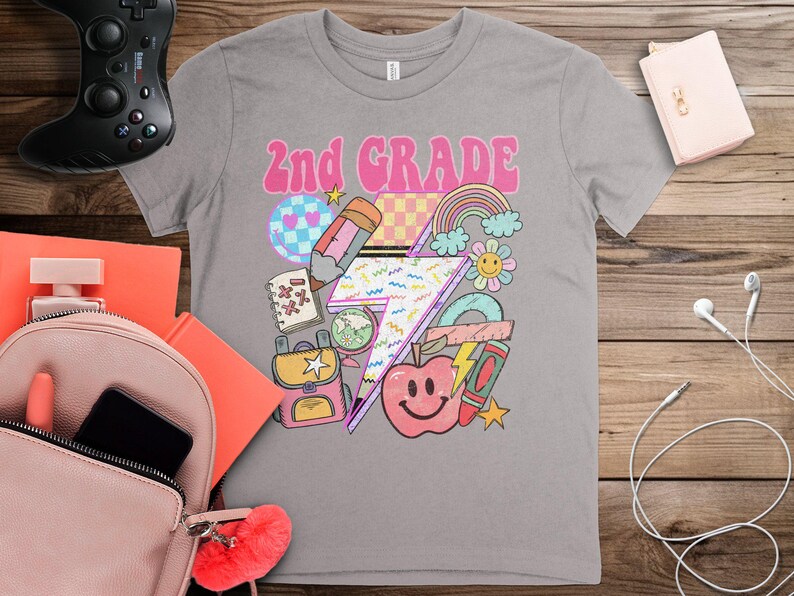 2nd Grade Digital Download, Back to School Clipart, Second Grade ...