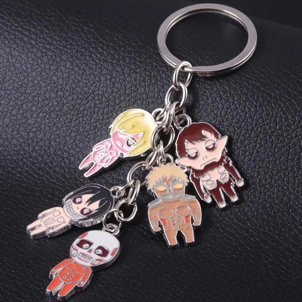 Attack on Titan Keychain - Etsy