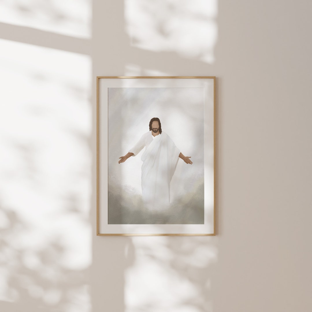 Printable Jesus Christ Art LDS Art Christian Art Printable Digital ...