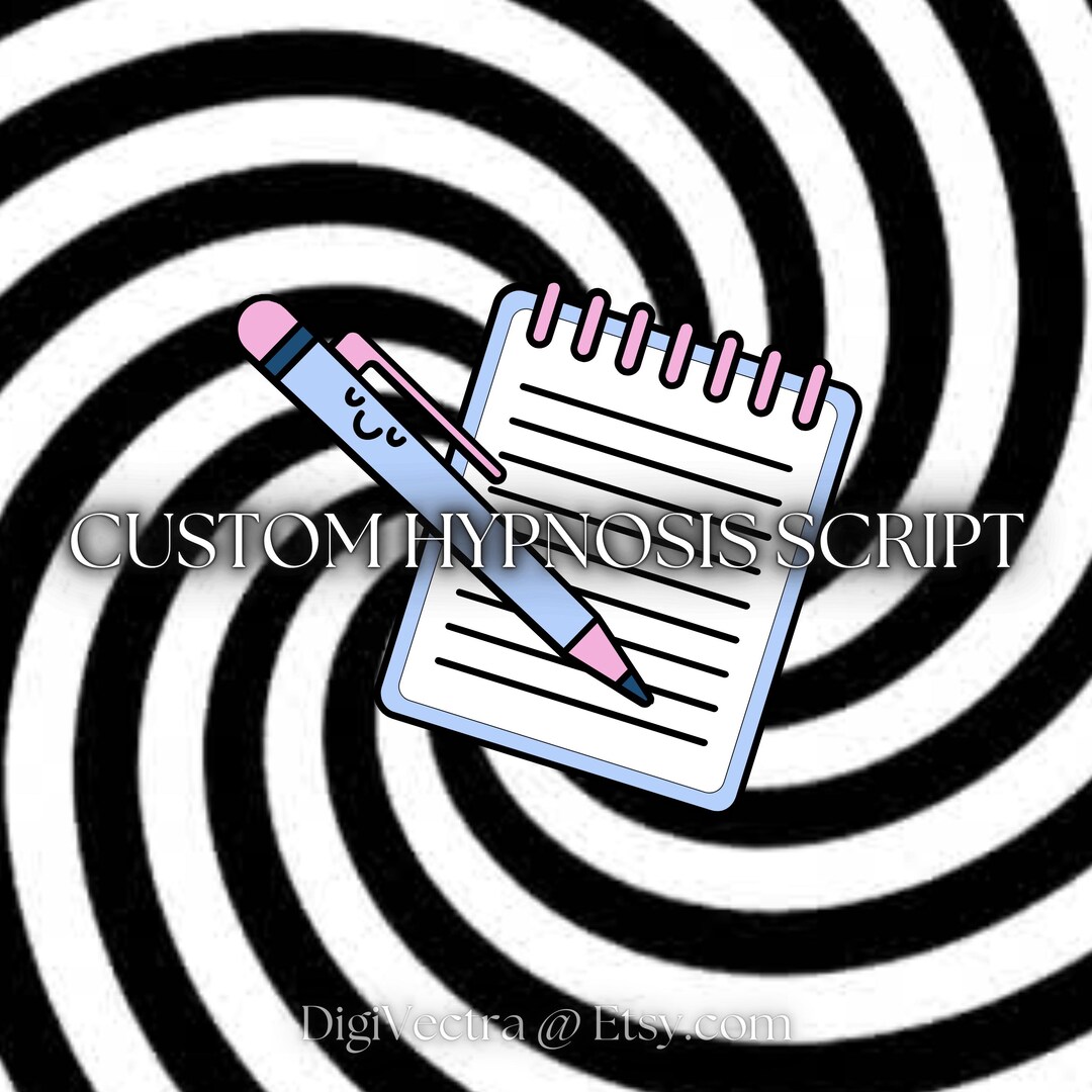 CUSTOM HYPNOSIS SCRIPT, Hypnosis Therapy Session Audio, Relaxation ...