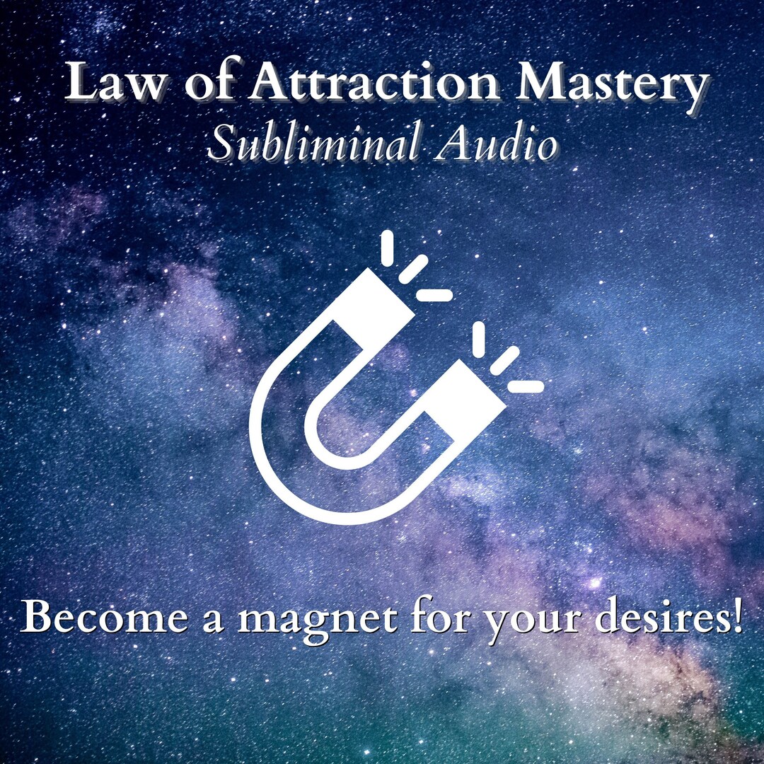 Law of Attraction Mastery Subliminal Audio, Powerful Affirmations, Manifestation, Manifest ...