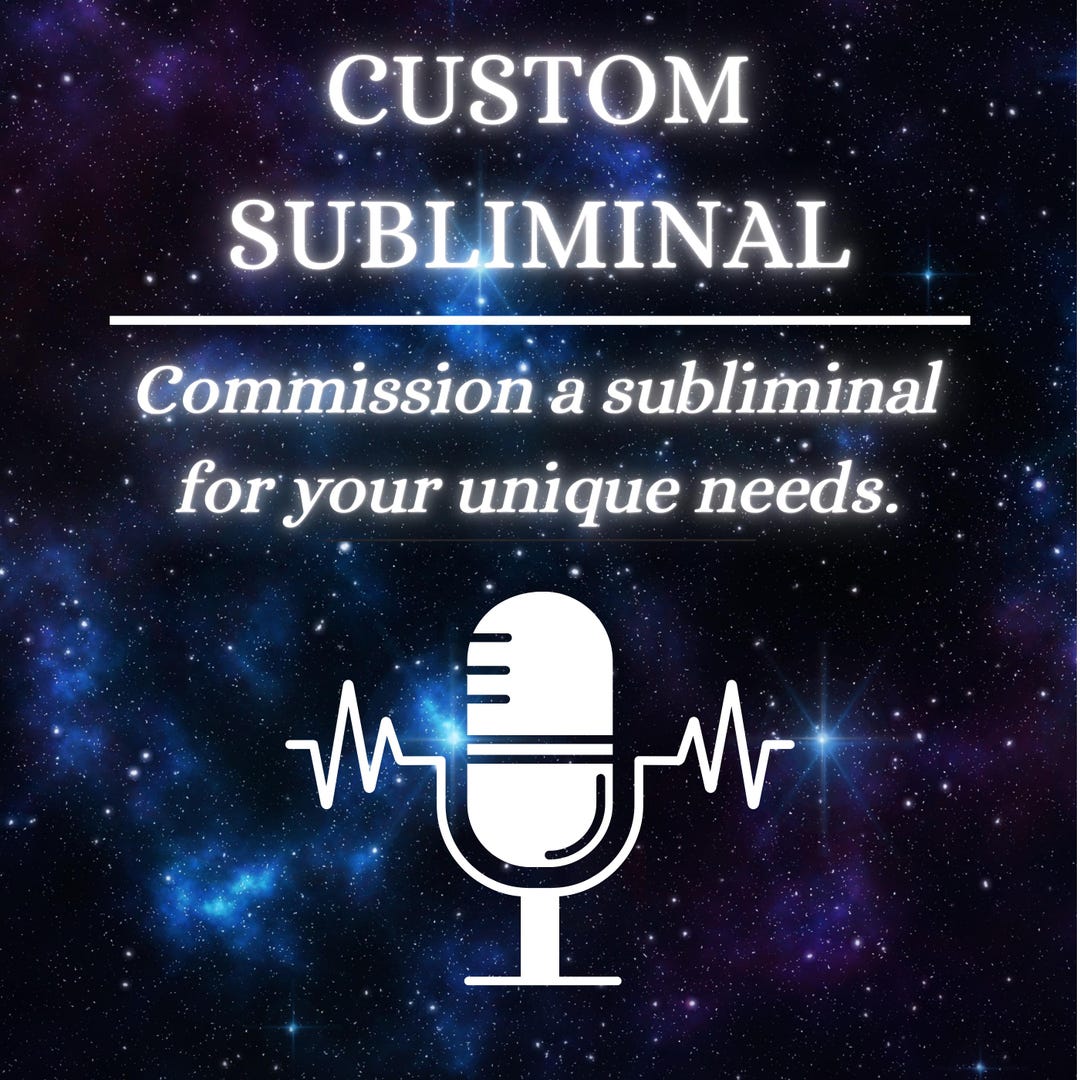 CUSTOM SUBLIMINAL 15 Minute Audio, Personalized Law of Attraction Track ...