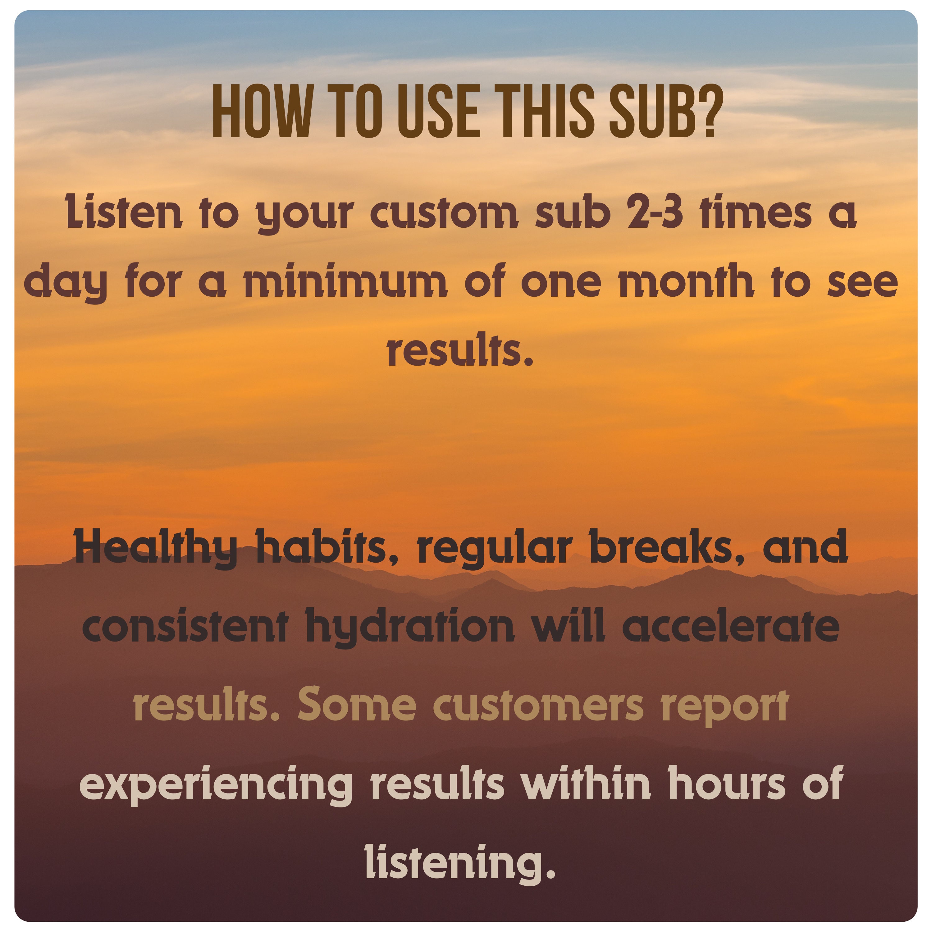 Ultimate Custom Subliminal Audio, Personalized Track, Law of Attraction ...