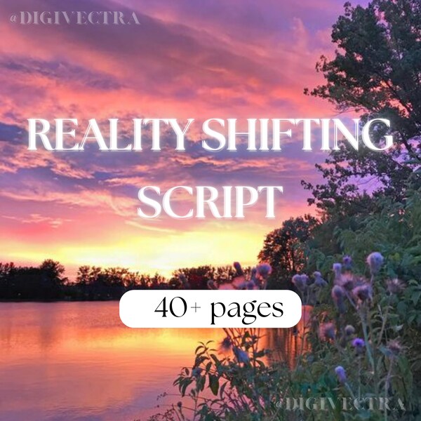 Reality Shifting - Etsy
