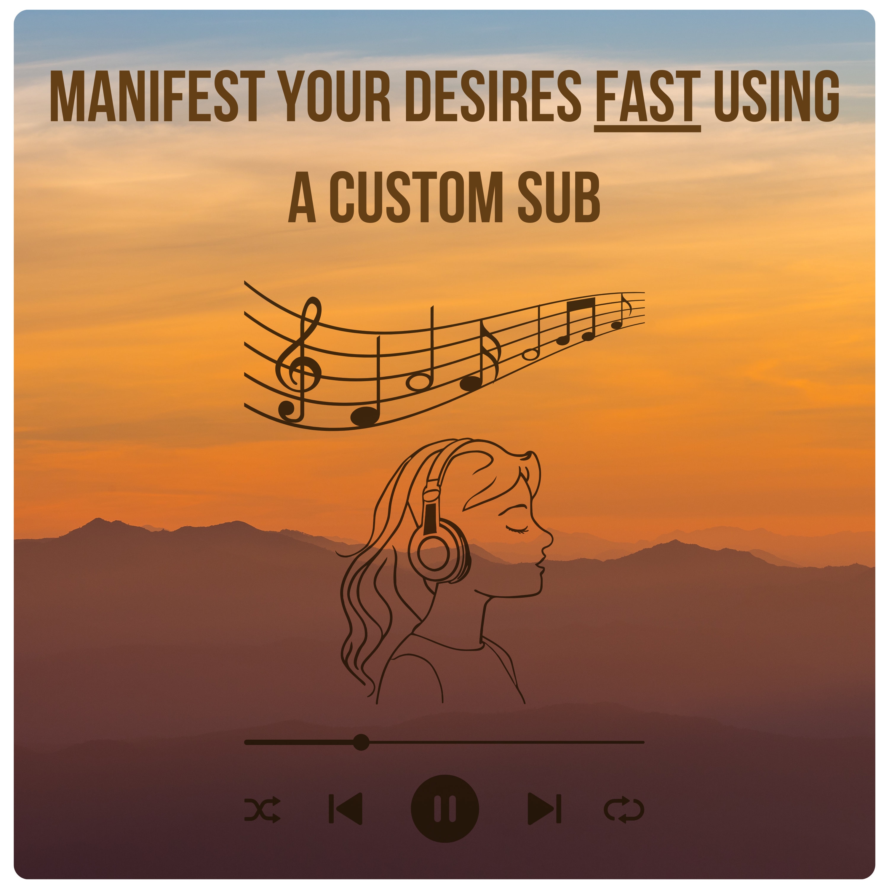 Ultimate Custom Subliminal Audio, Personalized Track, Law of Attraction ...