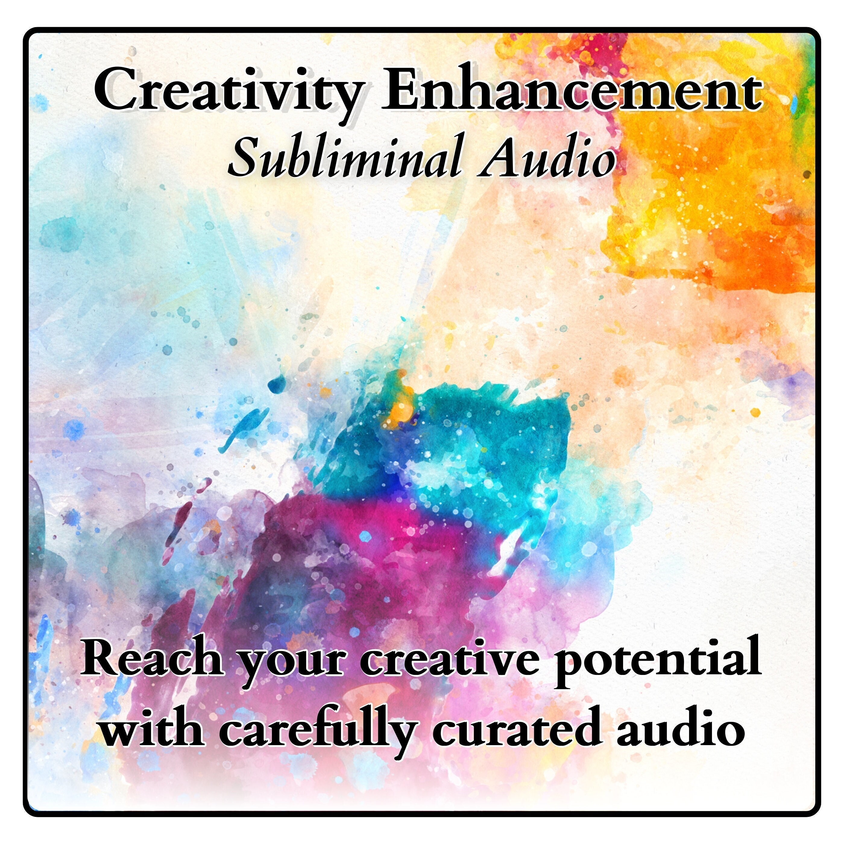 Creativity Enhancement Subliminal Audio, Powerful Affirmations, Artist ...