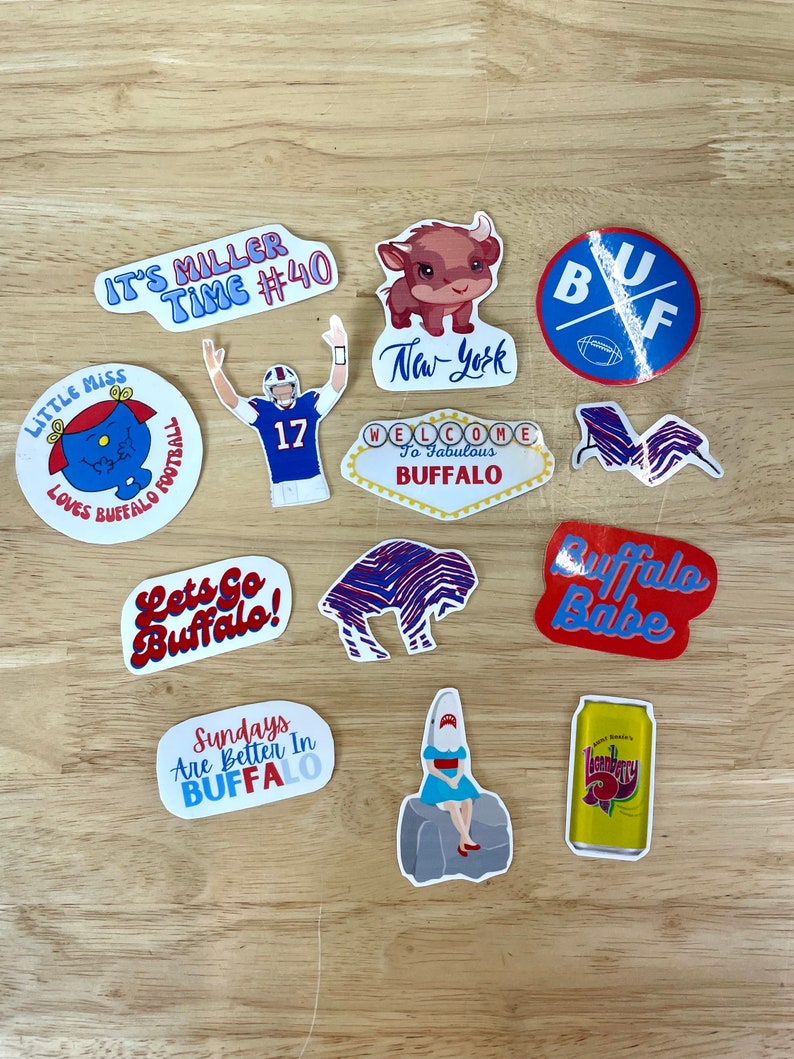 Buffalo Stickers Waterproof - Etsy