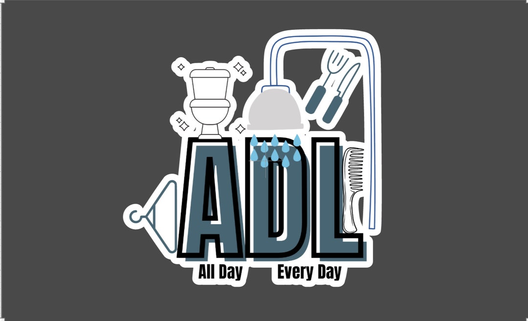 Activities of Daily Living ADL Occupational Therapy Sticker - Etsy