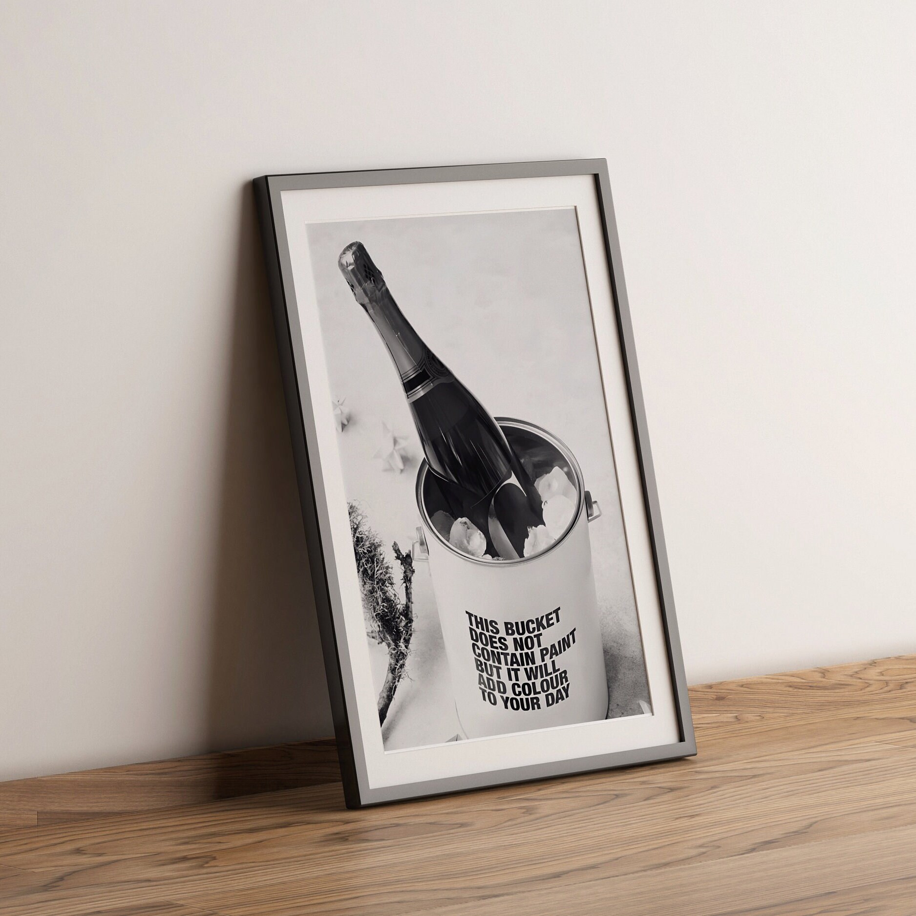 Champagne Poster Champagne Wall Art Bar Cart Decor Cocktail Wall Art ...