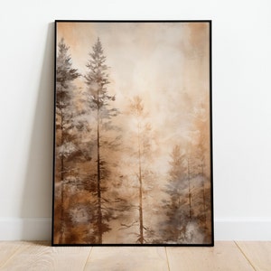 Neutral Art Modern Farmhouse Wall Art Set of 3 Pastel Grunge Abstract ...