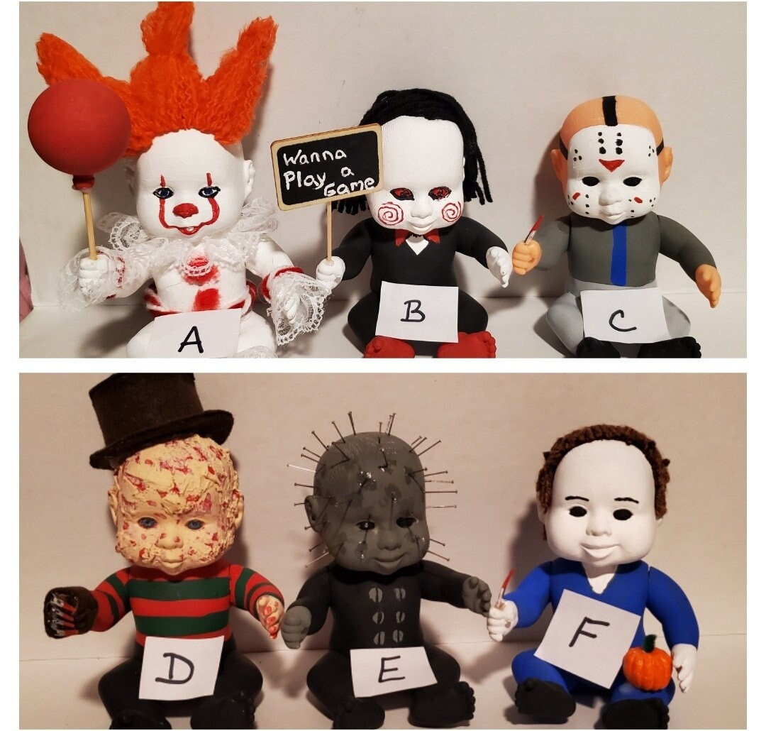 Horror Baby Dolls Hand Painted - Etsy