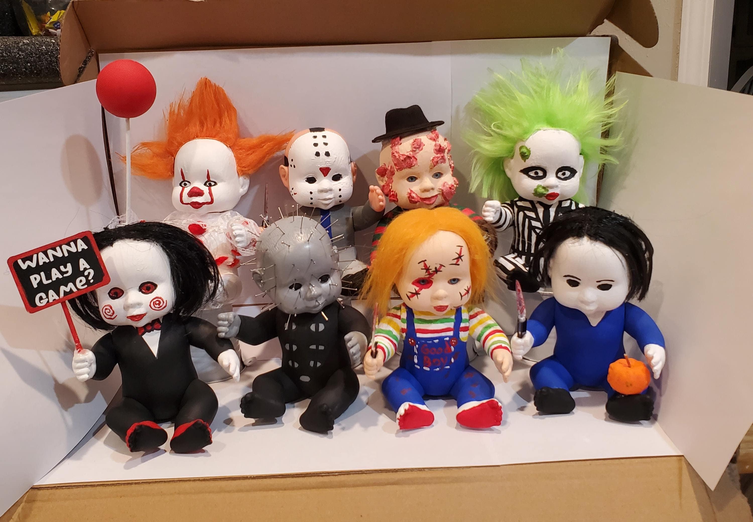 Horror Baby Dolls - Hand Painted - Etsy