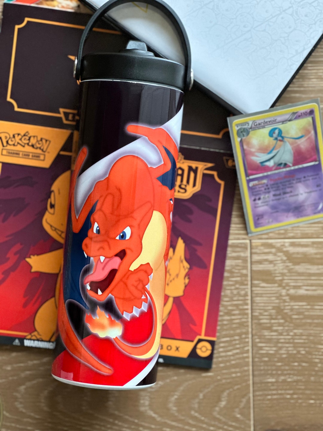 Poké Water Bottle, Charizard, Water Bottle, Anime, Anime Water Bottle ...