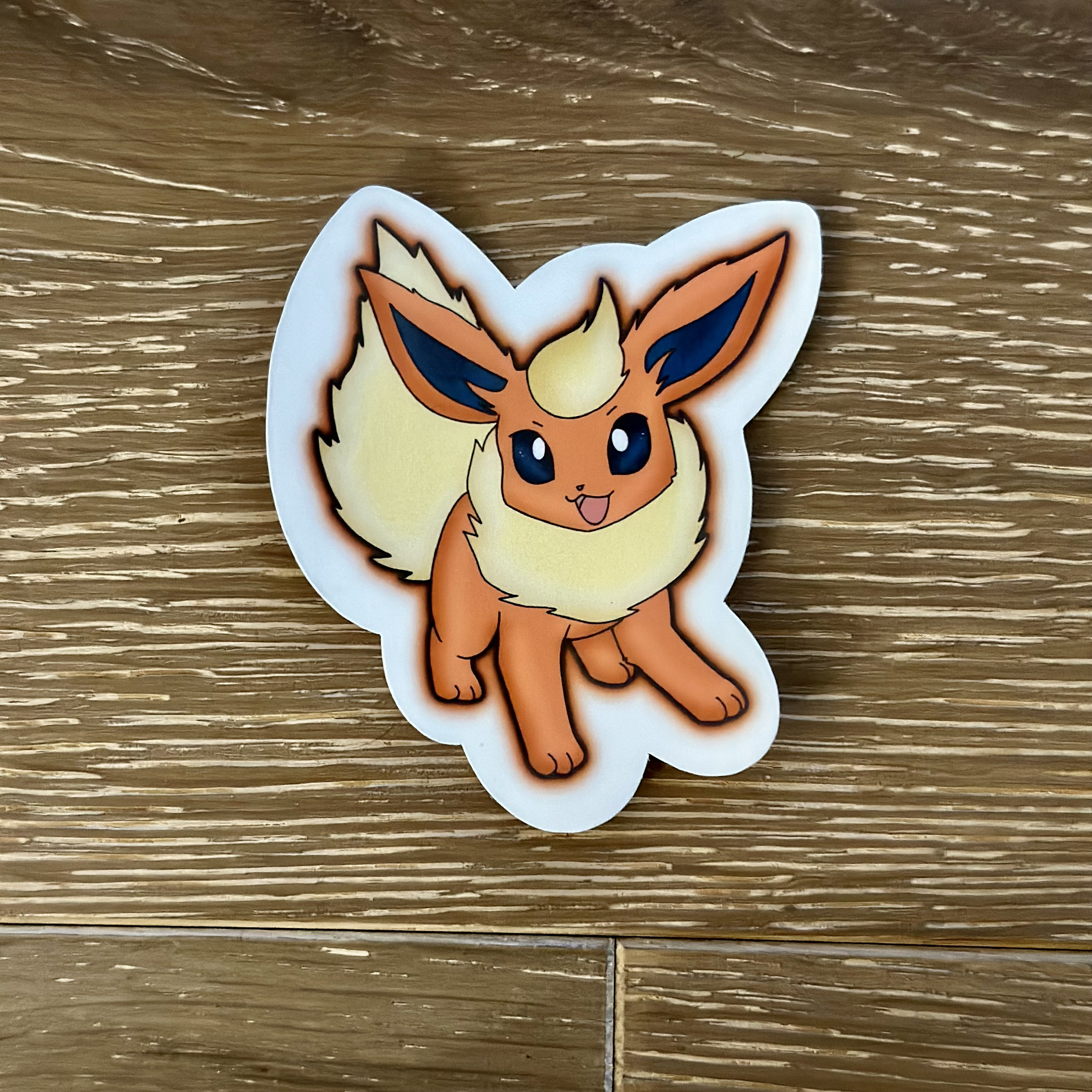 Pokemon Waterproof Sticker Eevee Evolution Pokémon Anime - Etsy