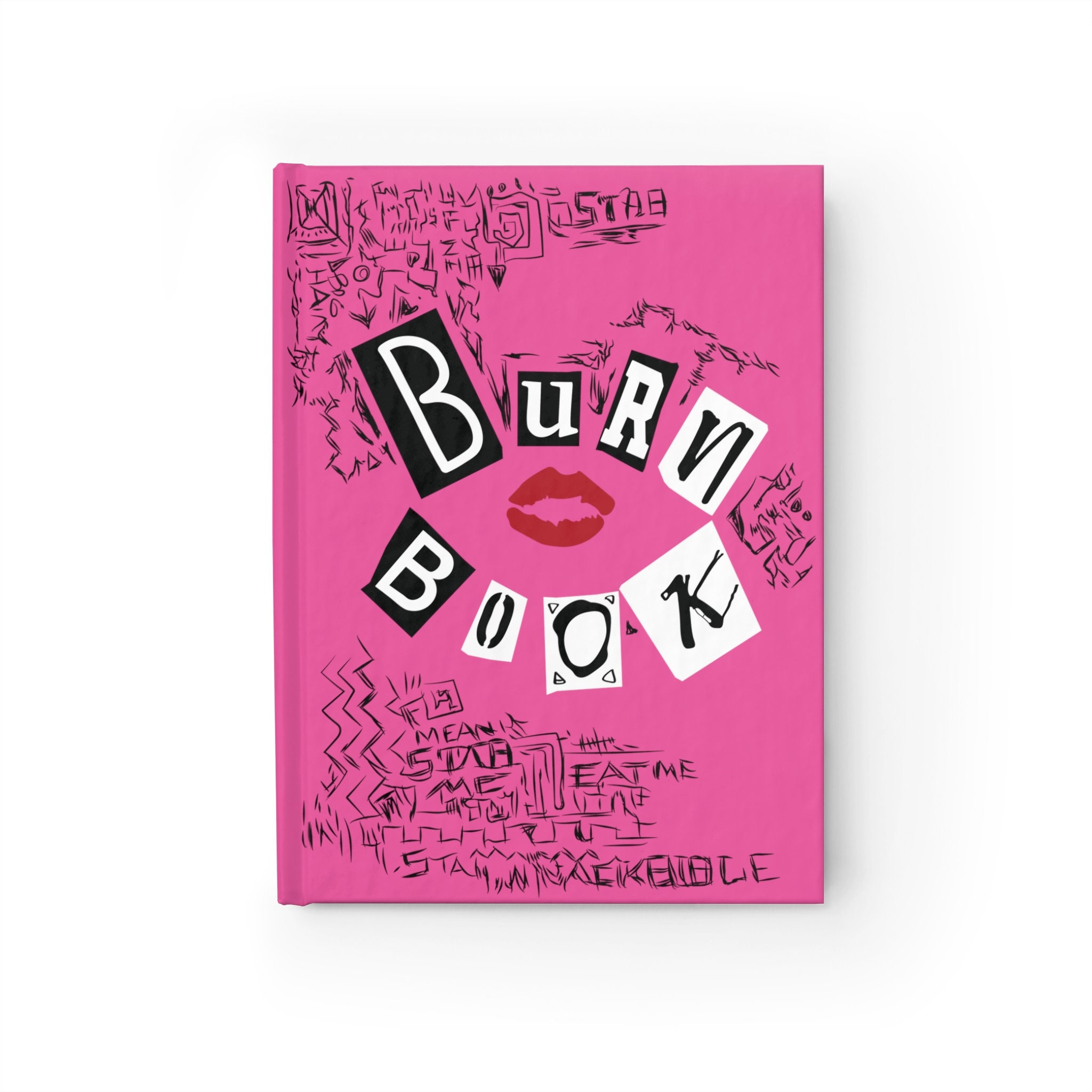 Burn Book, Hardcover Journal - Ruled Line - Etsy
