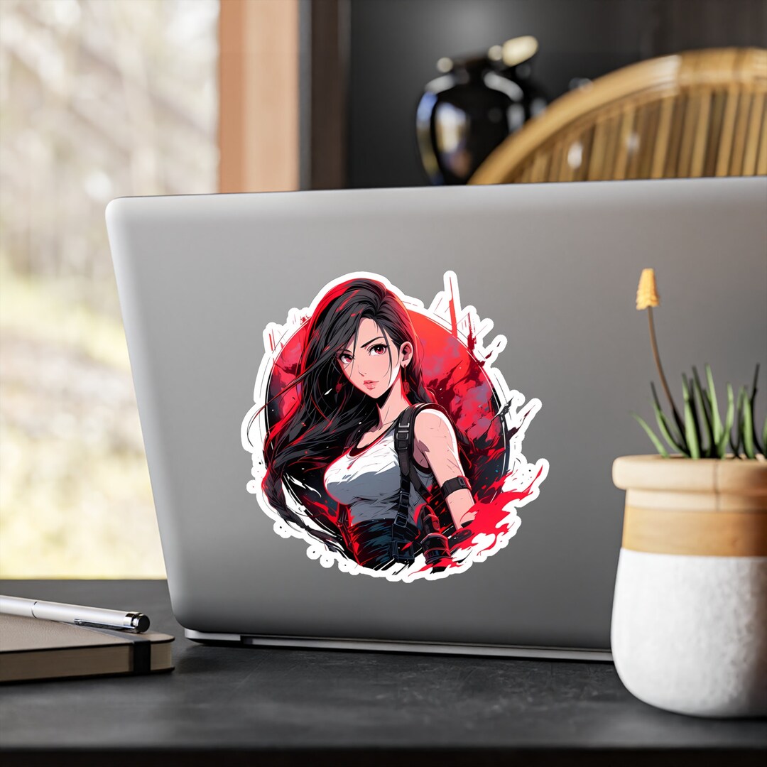 Tifa Lockhart, Final Fantasy 7, Kiss-cut Vinyl Decals - Etsy
