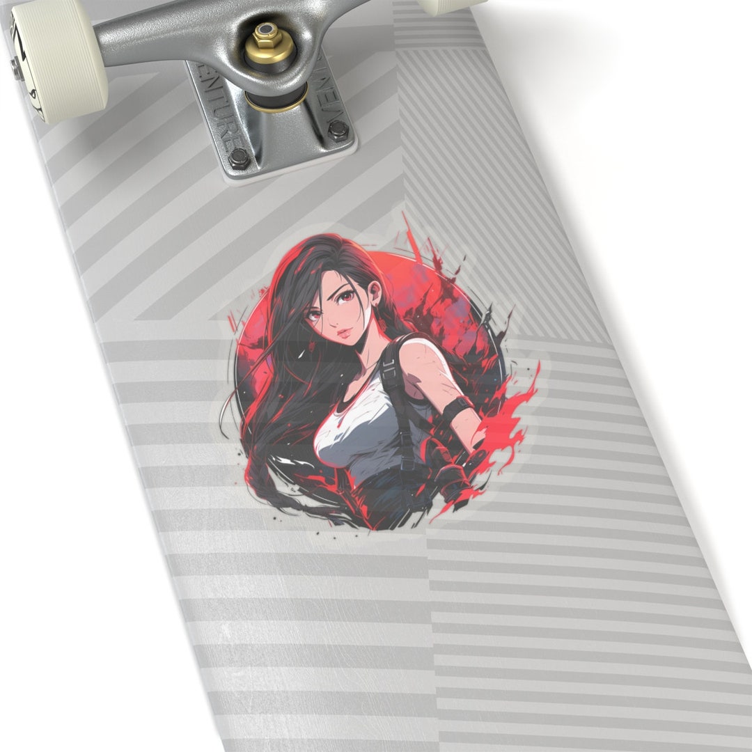 Tifa Lockhart, Final Fantasy 7, Kiss-Cut Vinyl Decals - Etsy México