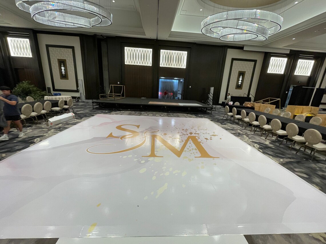 Wedding,birthday and Event Vinyl Dance Floor Wrap - Etsy Canada