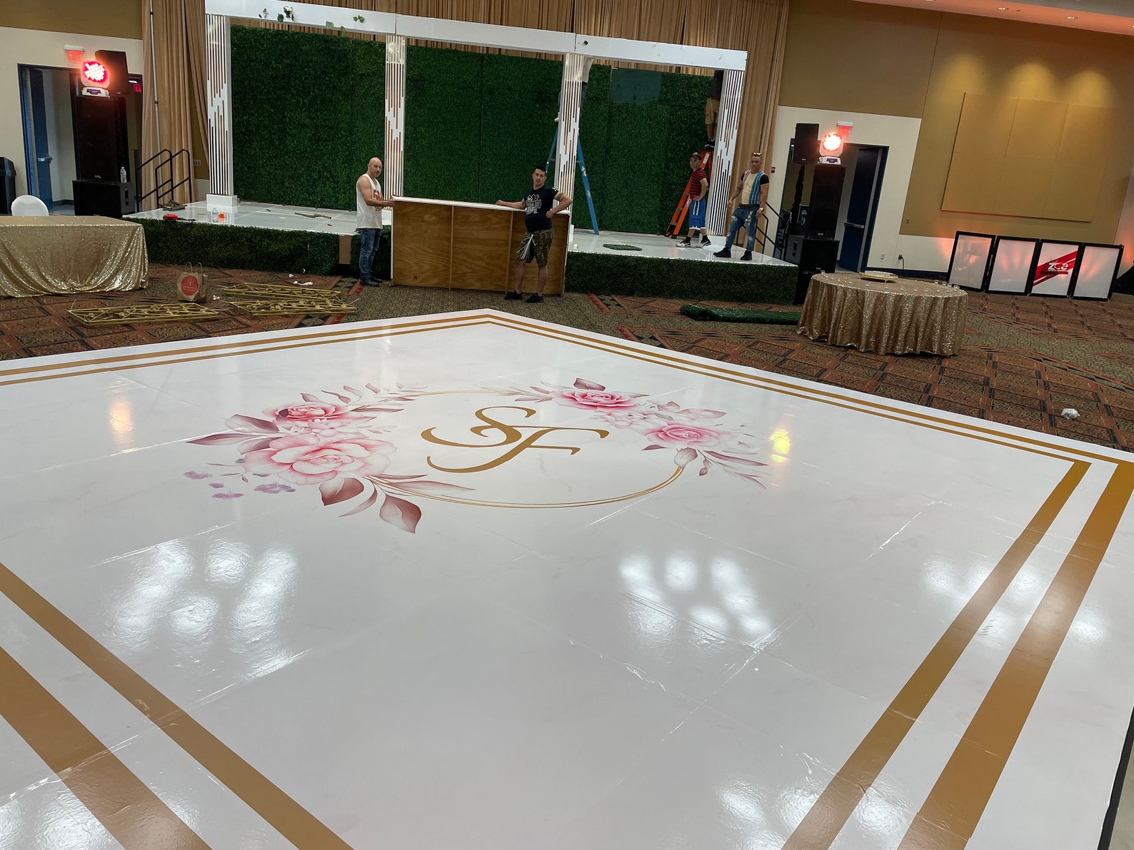 Wedding,birthday and Event Vinyl Dance Floor Wrap - Etsy