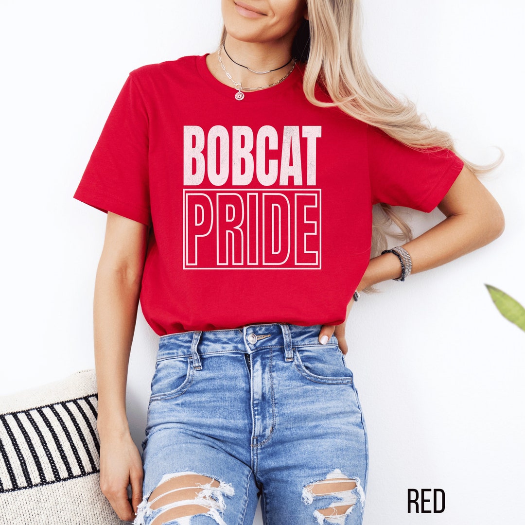 Bobcat School Mascot Shirt, Bobcats, Favorite Team Shirt, School Team Shirt, Bobcat School ...