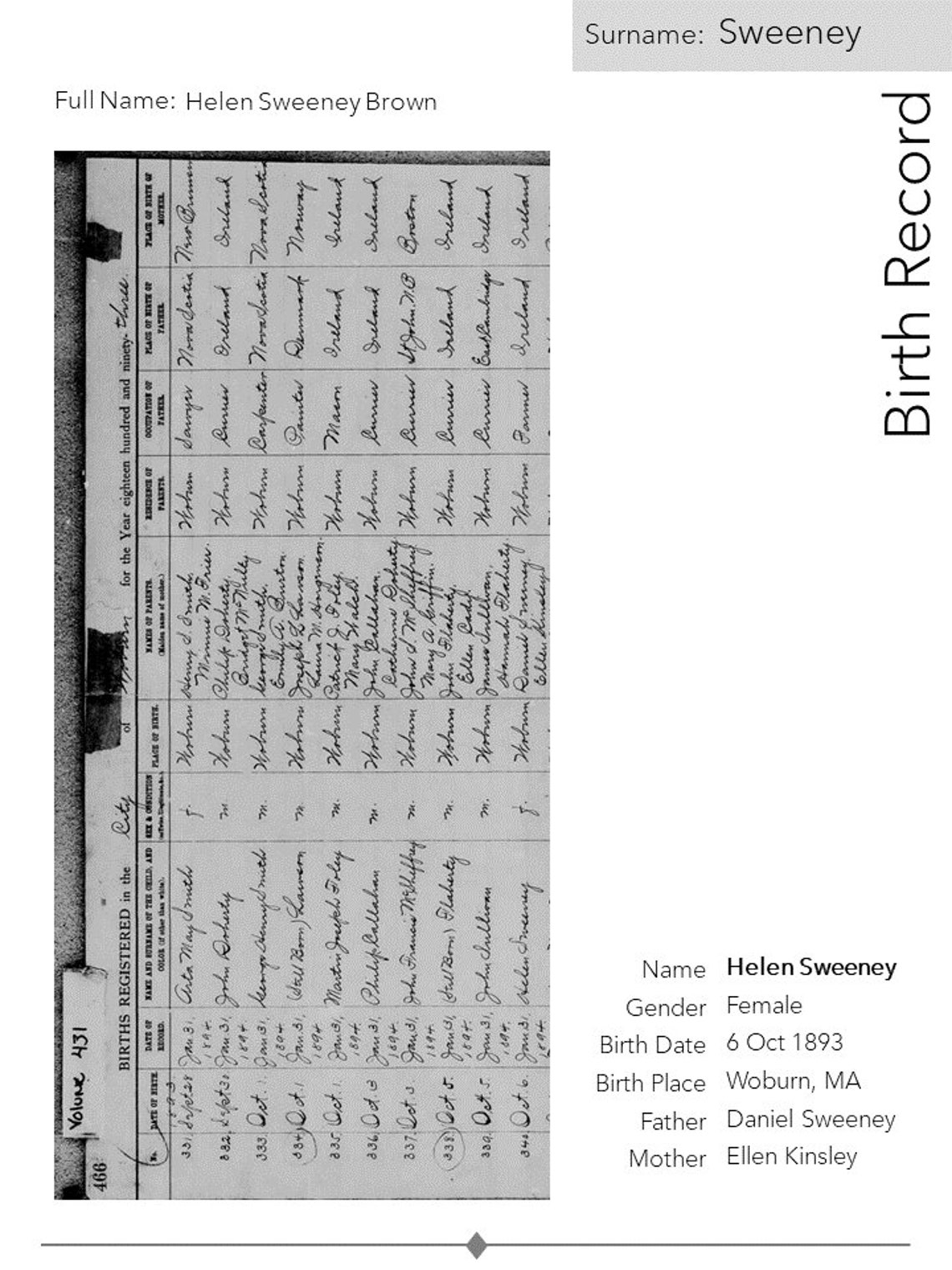 Genealogy Worksheets for Family History Research | Printable Ancestor ...