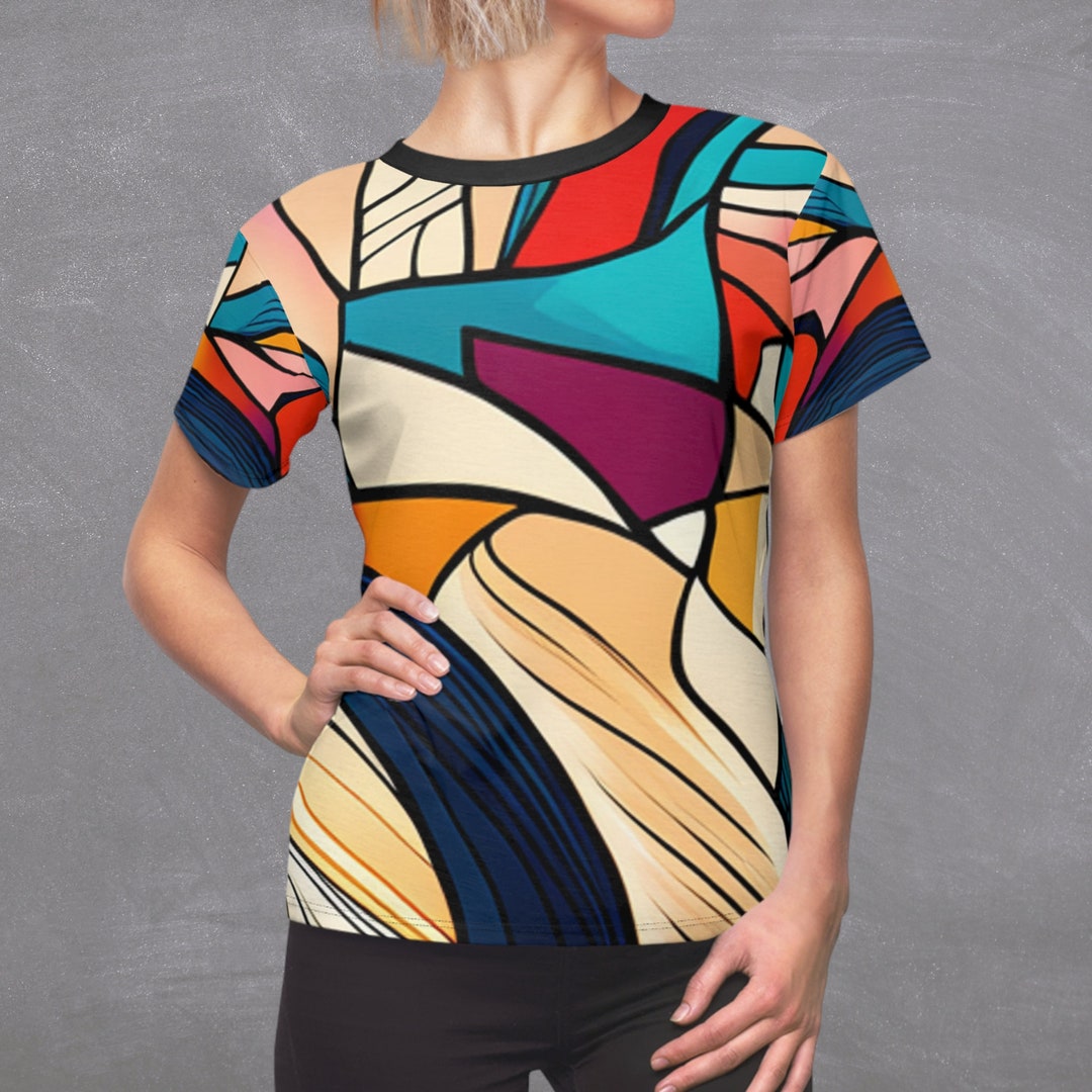 Abstract Art T-shirt - Etsy