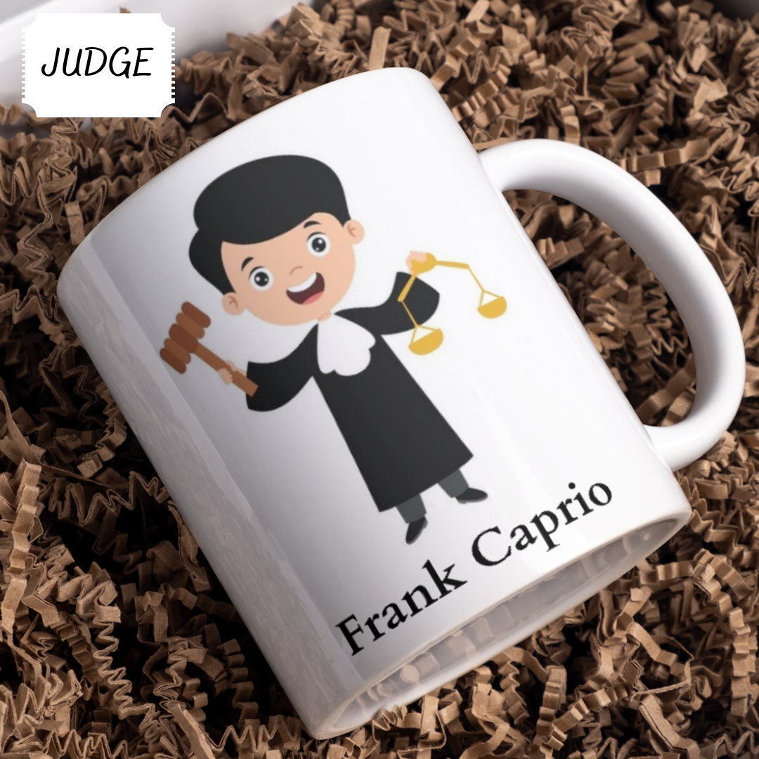 Personalized Mug, Gift for Judge, Gift for Job - Etsy