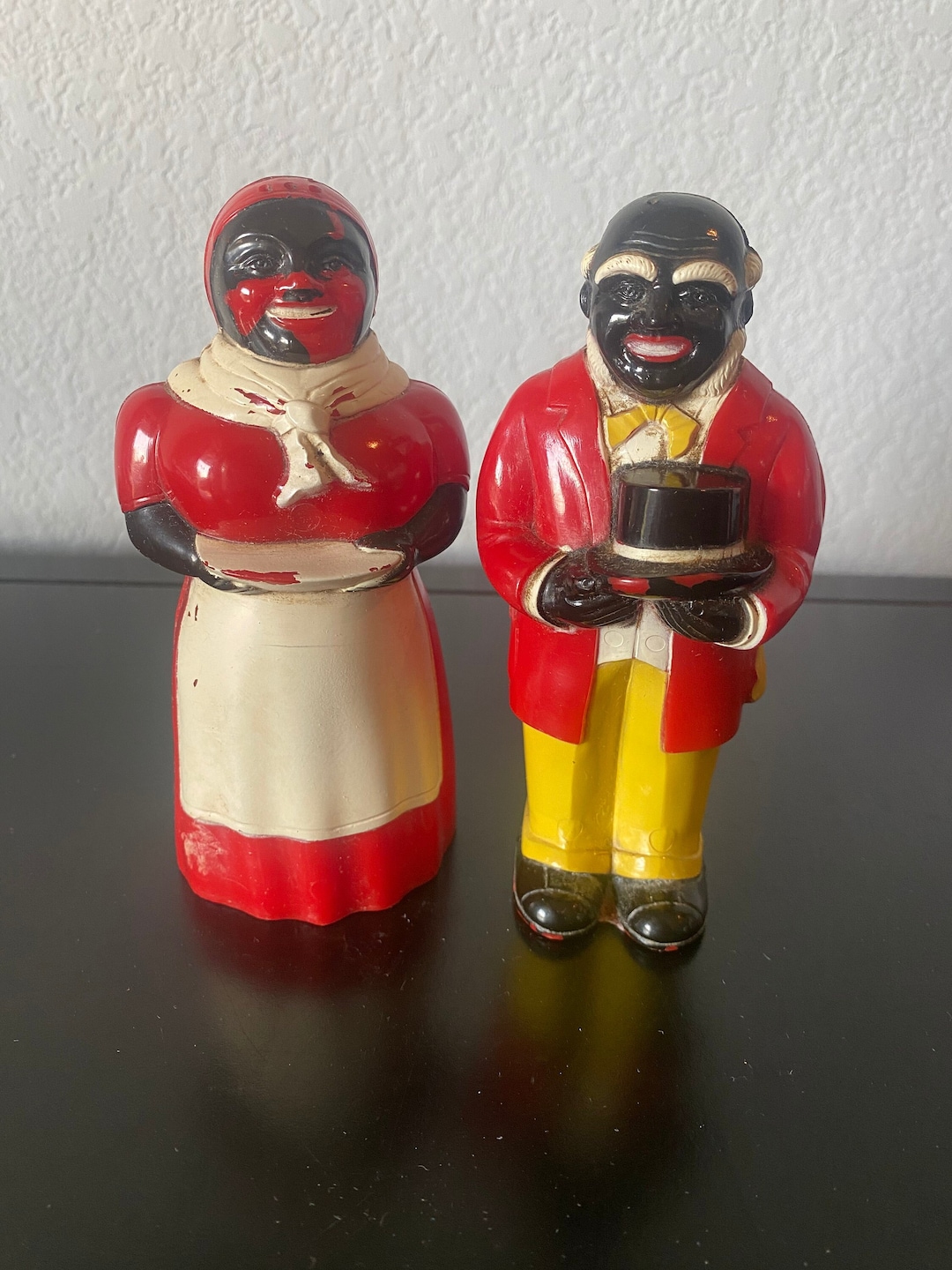 Vintage Aunt Jemima and Uncle Mose Salt and Pepper Shakers - Etsy