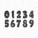 Race Track Alphabet SVG PNG Bundle, Road Numbers, Letters (digital ...