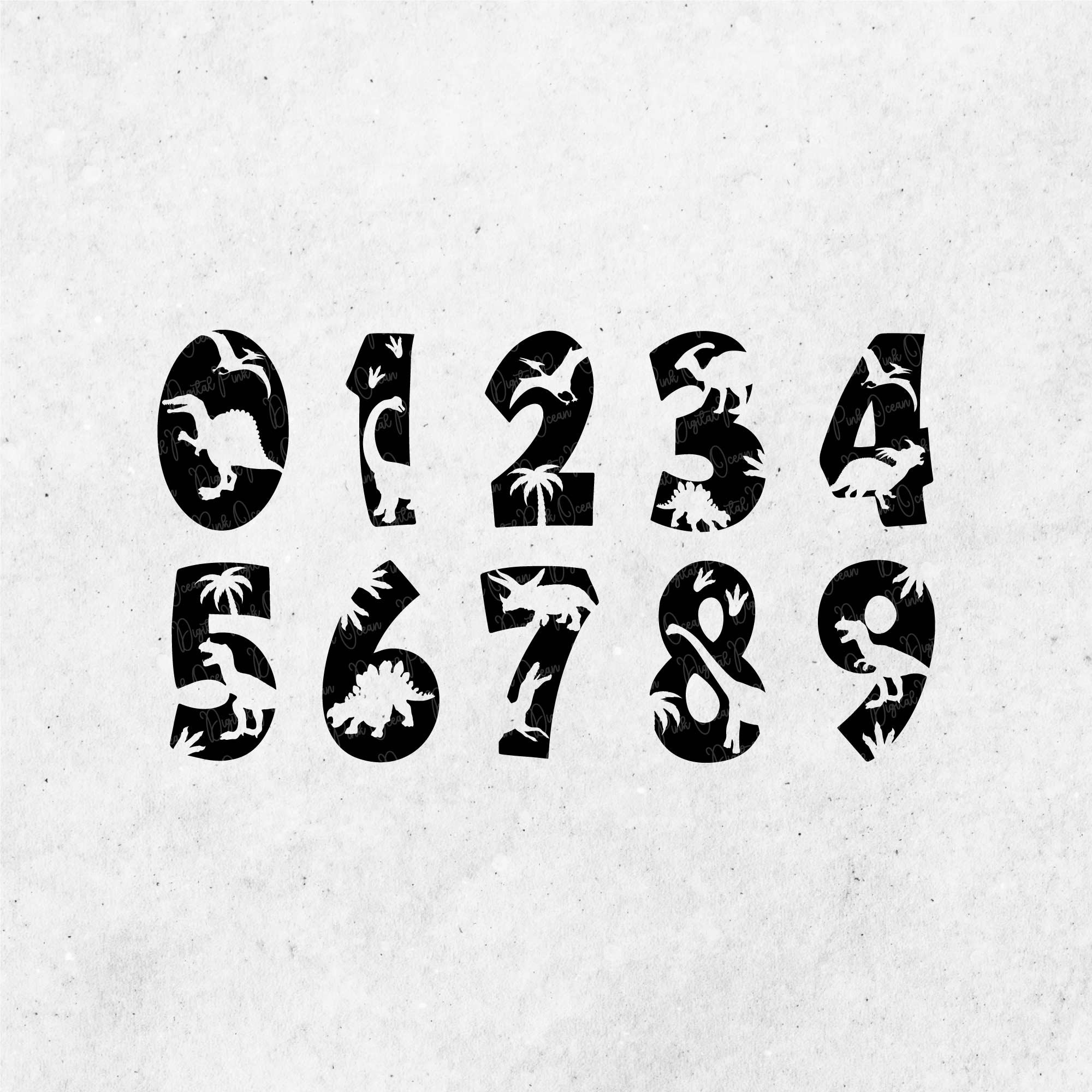 Dinosaur Alphabet SVG Bundle, Dinosaur Numbers Svg , Dinosaur Letters ...