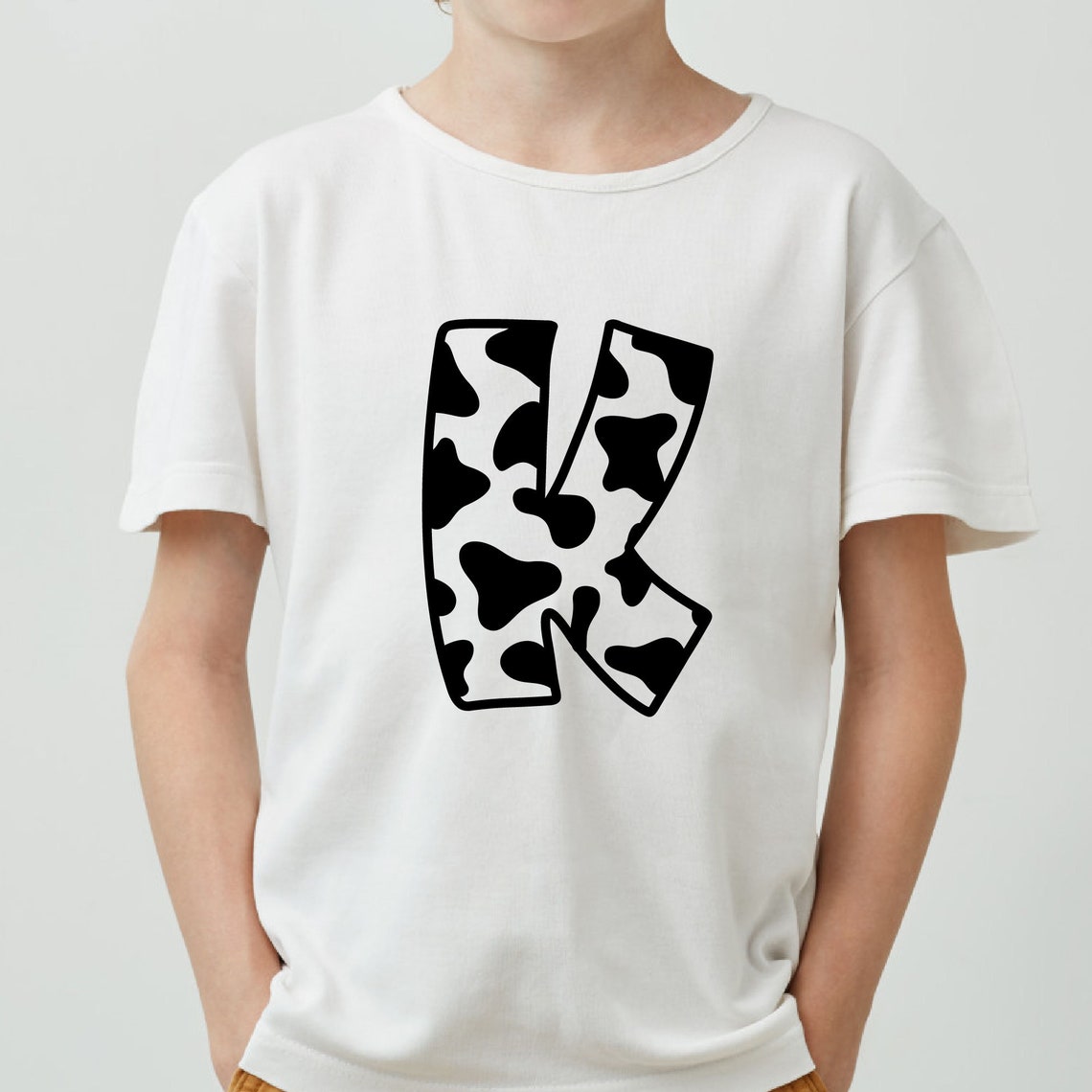 Cow Print Alphabet SVG Bundle, Numbers, Letters (SVG) - Etsy